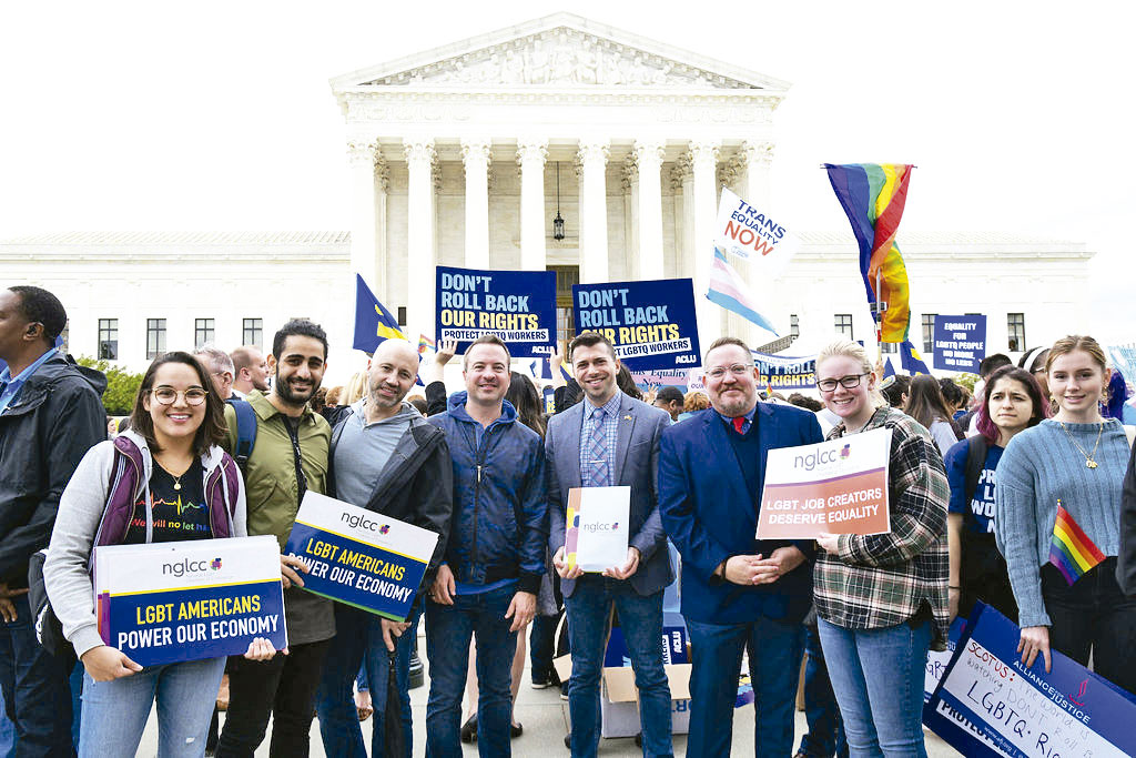 NGLCC Co-Founder & President Justin Nelson and Co-Founder & CEO Chance ...